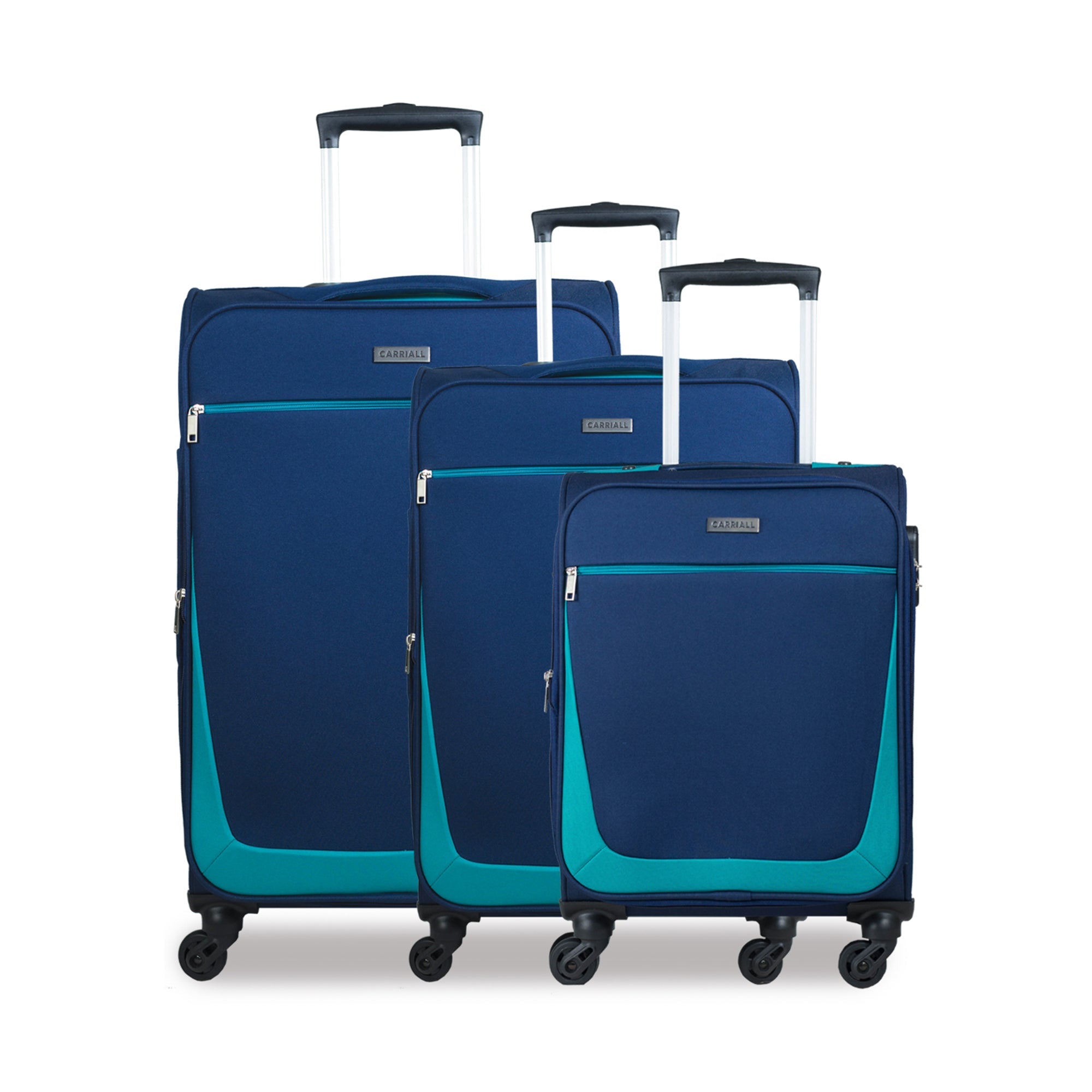 Sharp Luggage Set of 3 | Trolley Bag | Suitcase |Baggage |Soft luggage